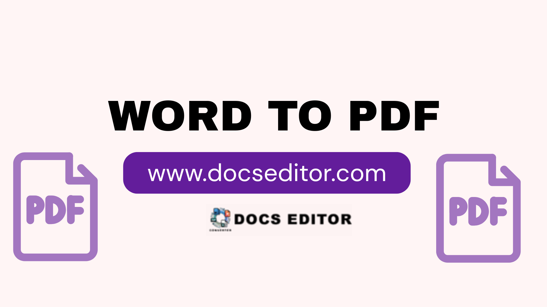 Word to PDF Converter | Convert DOCX to PDF Online